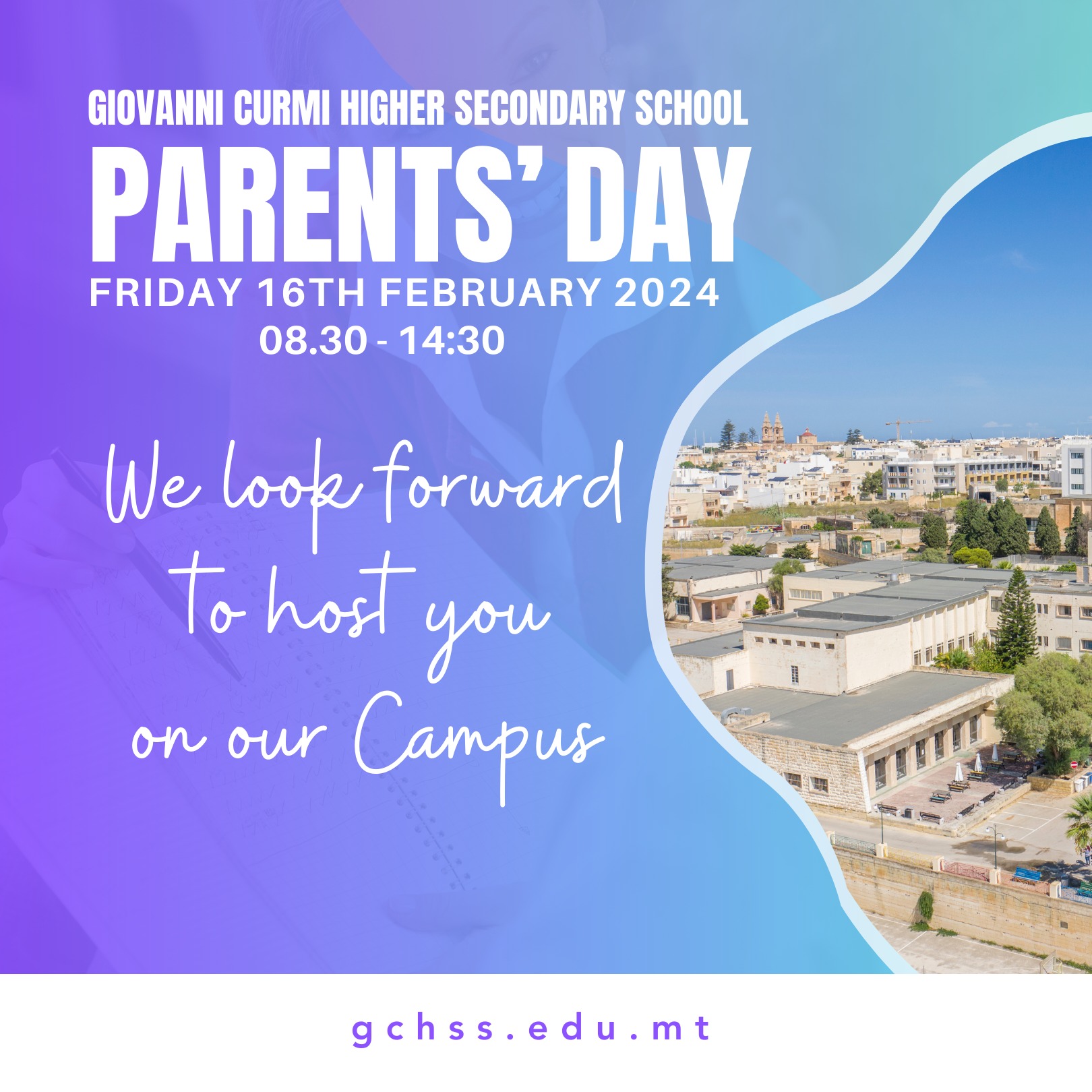 Parents’ Day 2024 – Giovanni Curmi Higher Secondary