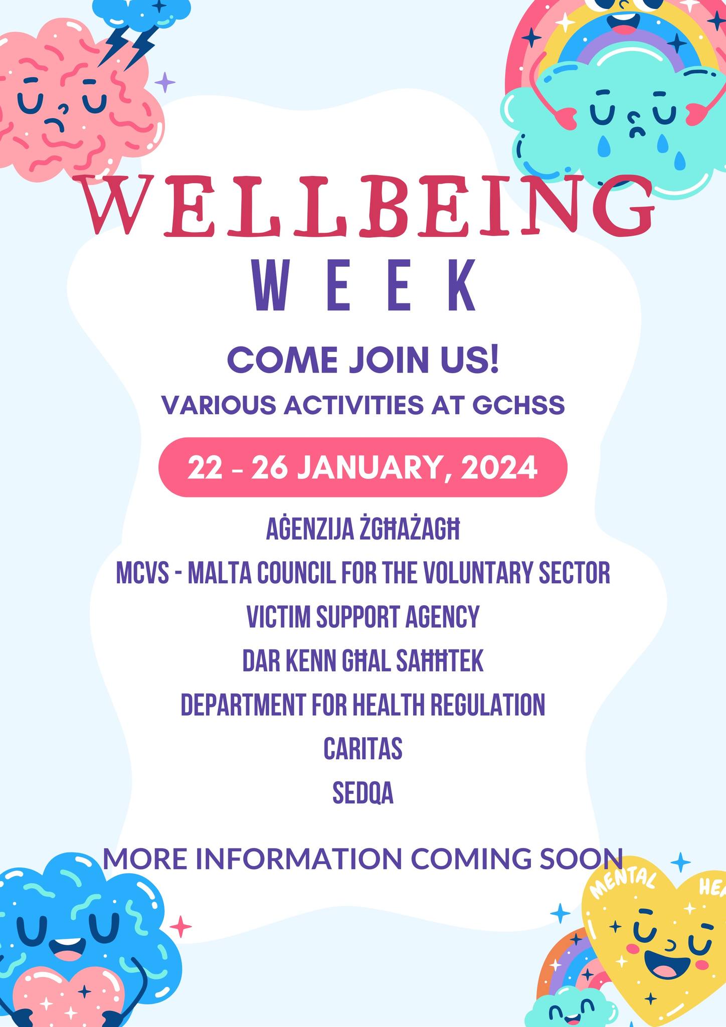 Wellbeing Week – Giovanni Curmi Higher Secondary